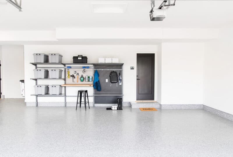 Garage Floor Coating & Garage Organization | Hello Garage
